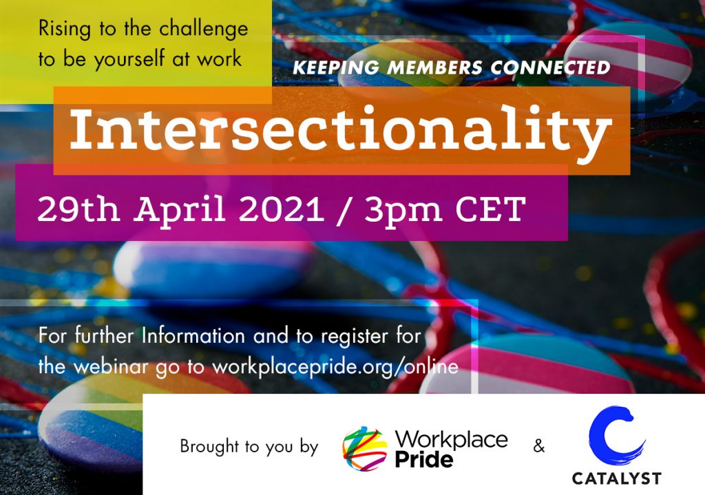 Intersectionality Webinar hosted by Catalyst - Workplace Pride