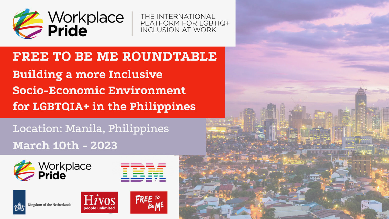 Free to Be Me Roundtable in Manila - Workplace Pride